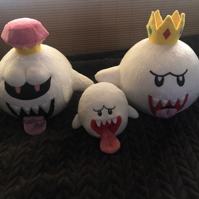 Custom Plush King Boo Red - Etsy