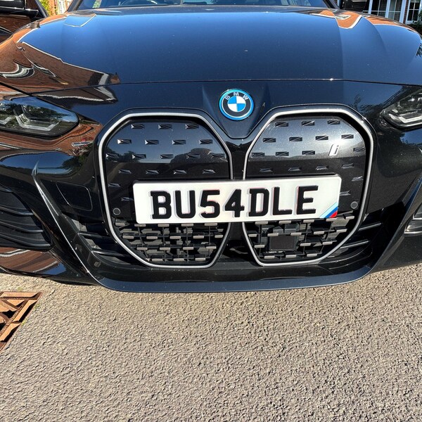 Tinted 13 Inch 5 Digit Max 4d Black Gel Number Plates - Etsy