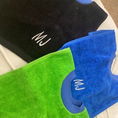 Kids VARIETY PACK 3/5/10 Personalized Pullover Bibs,hemmed,boy Baby ...