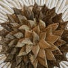 Authentic Mulberry Wall Decor-round Sunburst Decoration-handcrafted ...