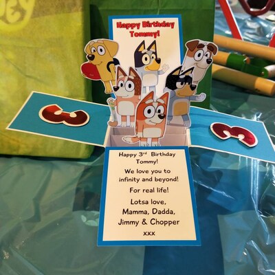 Bluey Card-in-a-box - Etsy