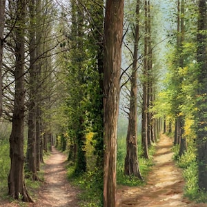 Landscape Portrait Custom Landscape Painting Hand Painted - Etsy