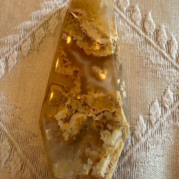 3 1/8” Banded Rootbeer Calcite Pyramid - Etsy