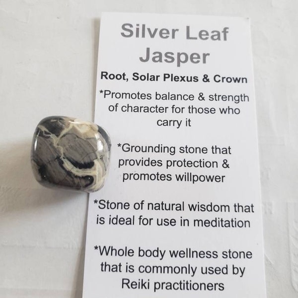 Moss Agate Tumbled 1 Stone - Etsy