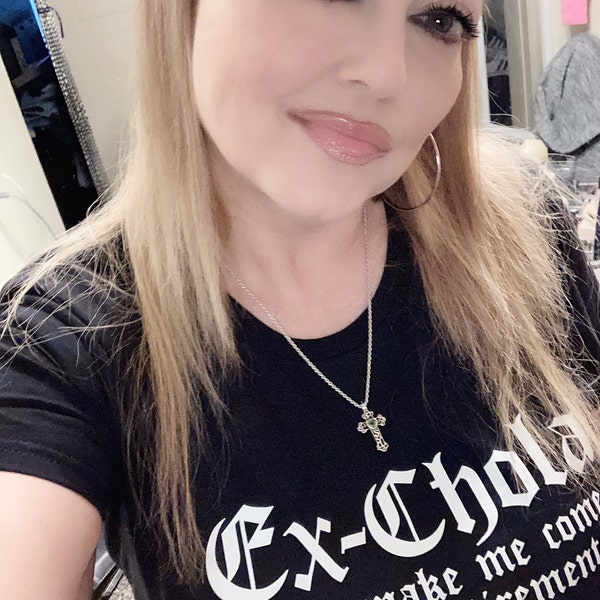 Ex Chola Shirt, Mexican Latina Chicana Graphic Tee, Los Angeles ...