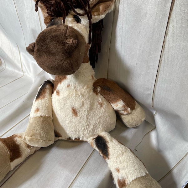 Plush Horse Doll Sewing Pattern – Rustic Horseshoe's Original Nutty Nag ...