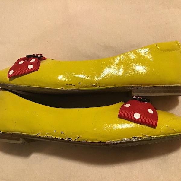 Tinkerbell Shoes--adult's - Etsy