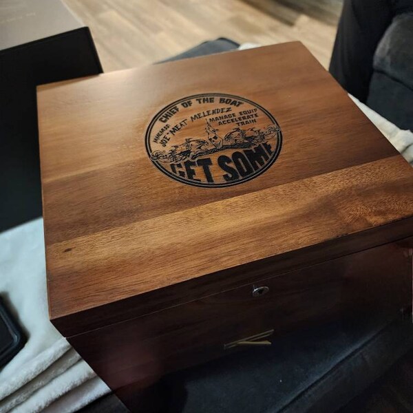 Smell Proof Ash Wood Stash Box Kit-elevate Your Cannabis Experience ...