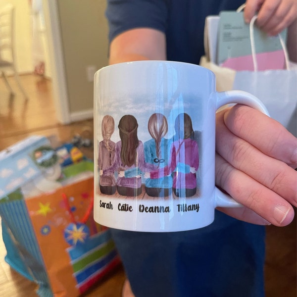 4 Best Friend Mug - 4 Best Friends Gift - Friendship Mug - Best Friend ...