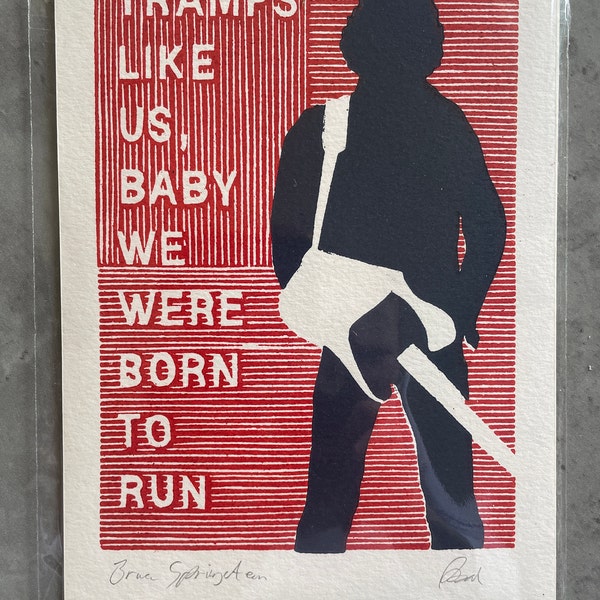 Stone Roses Lyrics Original Lino Print - Etsy UK