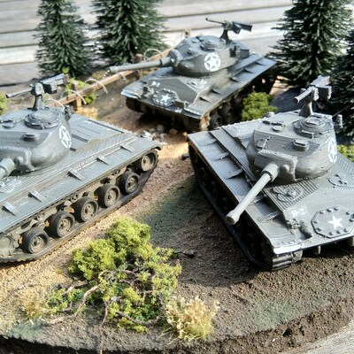 1/72 Scale United States LVTA2 Close Support Landing Vehicle, World War ...