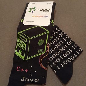 Cool Socks for IT Staff | Gift for Programmer | Gift for IT Students ...