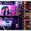 4x Animated Stream Screen for Twitch Lofi Game Room Neon Game Room Twitch Animated Screen for ...