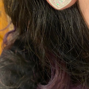 White Non-flare Acrylic Ear Plugs Stretchers Gauges Pair/kit - Etsy