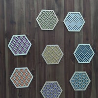 Design Your Own Coaster Set, Unique Modern, Colorful, Single or Sets ...