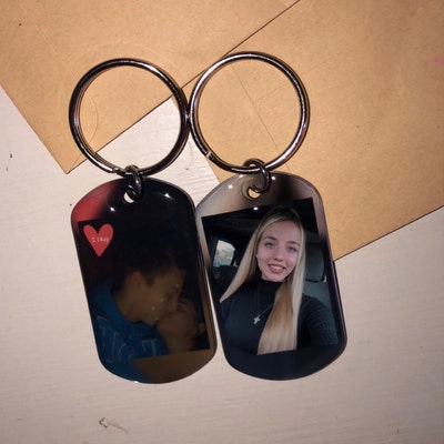 Husband Keychain Keychains Put Any Picture on These - Etsy