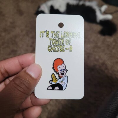 A Goofy Movie Bobby Zimuruski the Leaning Tower of Cheese-a Enamel Pin ...