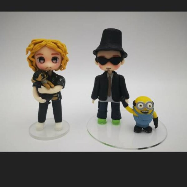 Handmade Luce Catholic Mascot and Friends Fe, Xin, and Sky Clay ...