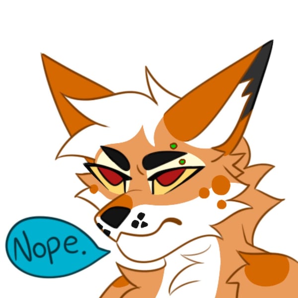 Digital Skulldog Furry Emote/sticker Bases pack 1 - Etsy