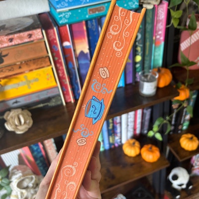 Hell Followed With Us HAND-PAINTED EDGES Sprayed Book Edges Sprayed ...