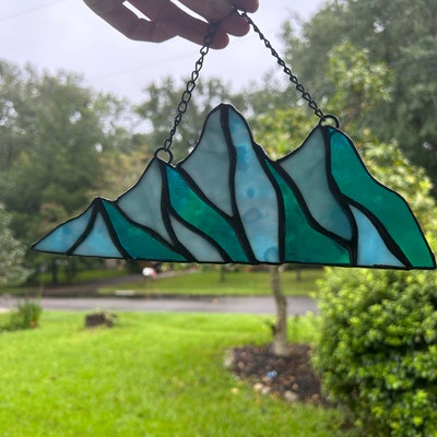 Beginner Pattern Stained Glass Pattern DIY Stained Glass - Etsy