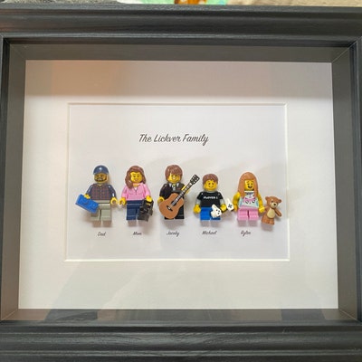 Personalized Mini Me Minifigure Rectangular Large Frame. Final ...