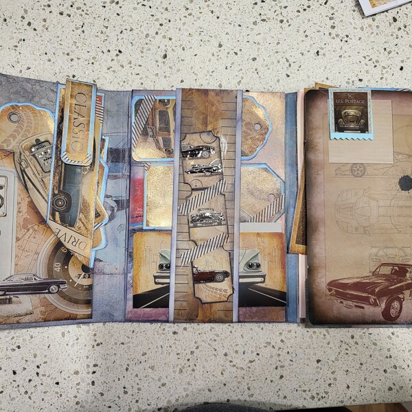 Retro Car Ephemera: Vintage Junk Journal Kit (digital Download) - Etsy