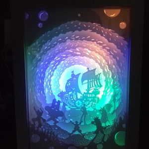 Paper Cut Light Box - Etsy