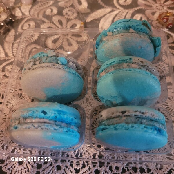 Customizable Seashell Macarons - Etsy