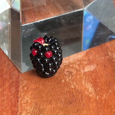 Glass Fruit Collection Hand Blown Glass Art Glass Berries in - Etsy