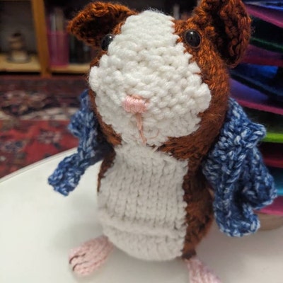 Guinea Pig KNITTING PATTERN - Etsy