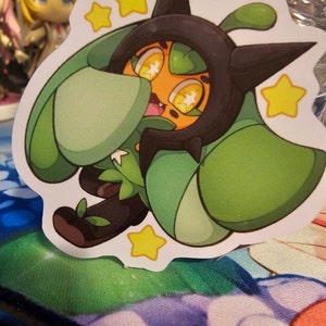 Fuecoco Chili Pepper Vinyl Sticker // Clearance - Etsy