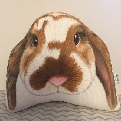 Custom Pet Pillow Bunny Pillow Rabbit Pillow Personalized - Etsy