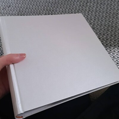 Extra Large Traditional Book Bound Photograph Album With Opaque ...
