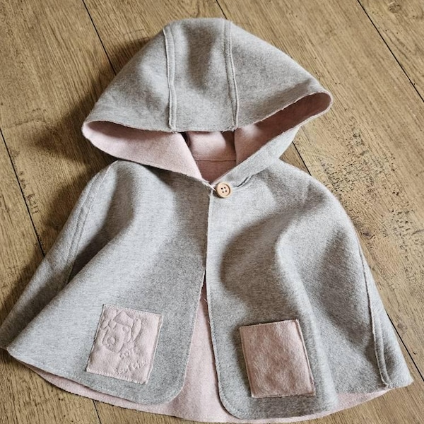 Cape Sewing Pattern for Kids, Capelet Pattern, Kids Pattern, Easy PDF ...