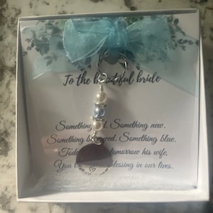 Something Blue for Bride Gift From Mom Bridal Shower Gift Bride Gift ...
