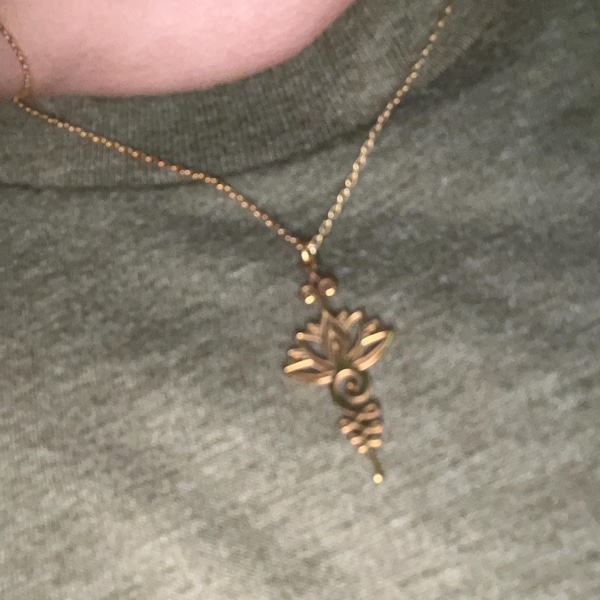 Dainty Ankh Necklace, 14K Gold Egyptian Cross Necklace, Ancient Egypt ...