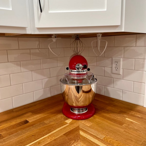 Kitchenaid Single Mixer Attachment Organizer - Mountable Storage for ...