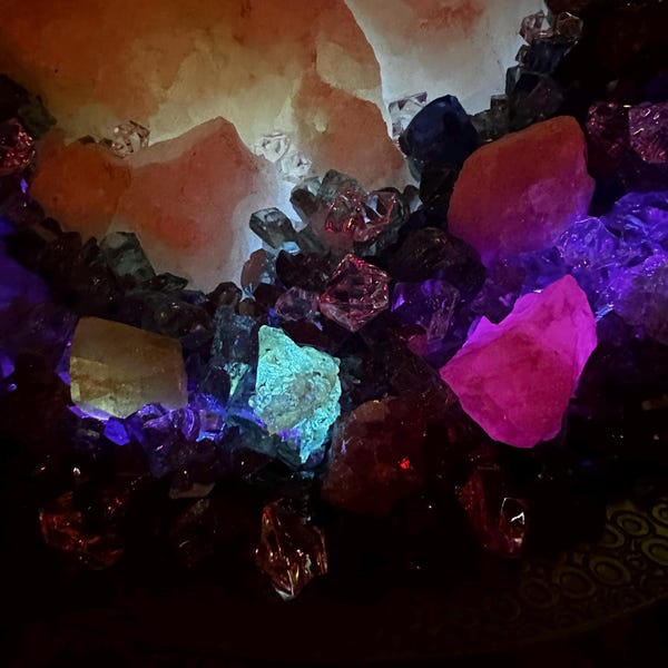 UV Reactive Hyalite Opal Specimen: Fluorescent Crystal From Mexico - Etsy