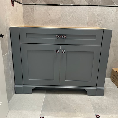 Glass Drawer Pulls in Light Blue Wave, Cabinet and Furniture Pulls ...