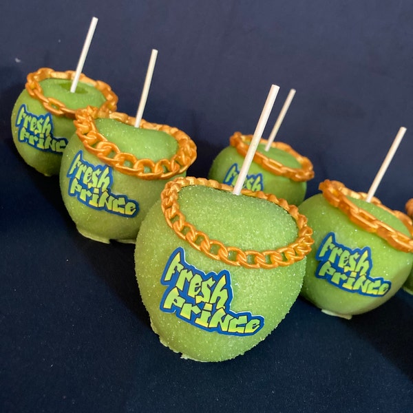 Pre-cut Fresh Prince or Fresh Princess Edible Toppers for Desserts - Etsy