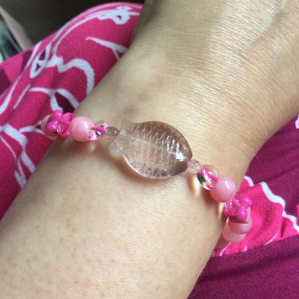 4 Czech Glass Ammonite Sea Shell Coin Beads - Pink / Gold - 18 Mm - Etsy