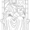 Catholic Coloring Page - Archangels: St. Michael, St. Gabriel, St ...