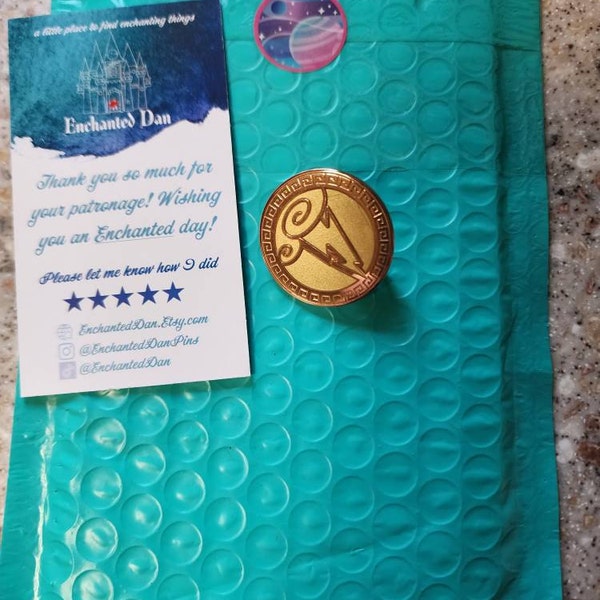 Symbol of the Gods Inspired Hard Enamel Pin - Etsy
