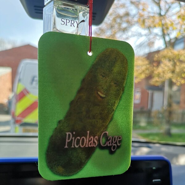 Nicolas Picolas Cage Pickle National Treasure Enamel Mug Coffee Tea Cup ...