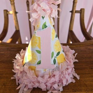 Pink Lemonade Party Hat Lemonade Stand Birthday Party, Pink Lemonade ...