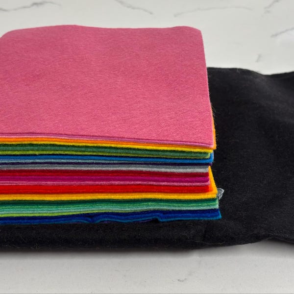 1 SHEET - Merino Wool Blend Felt - More Than 160 Colors to Choose From ...