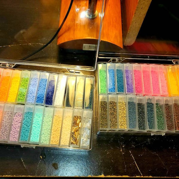 11/0 Op Earth Colors Round Seed Bead Set - Etsy