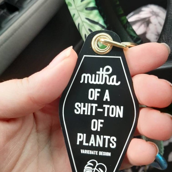 Plant Mutha Keychain - Etsy