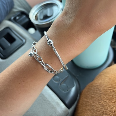 Authentic Cape Cod Bracelet Made by Lestage All 14k Gold W/ Diamond ...